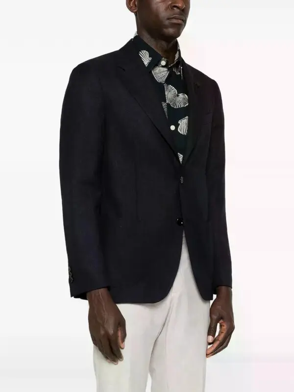 LARDINI Patch-pocket Blazer