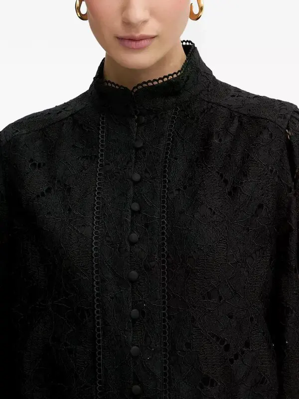 Bardot Olessia Lace Buttoned Top
