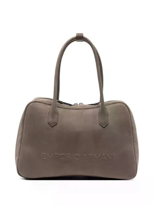 Emporio Armani Embossed Logo Tote