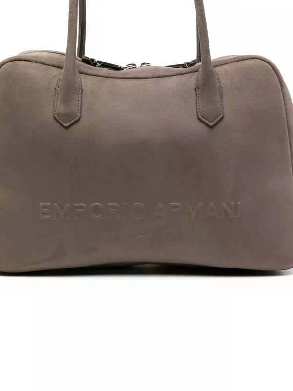 Emporio Armani Embossed Logo Tote