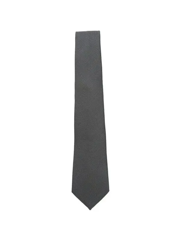 Tagliatore Silk Neck Tie - Grey