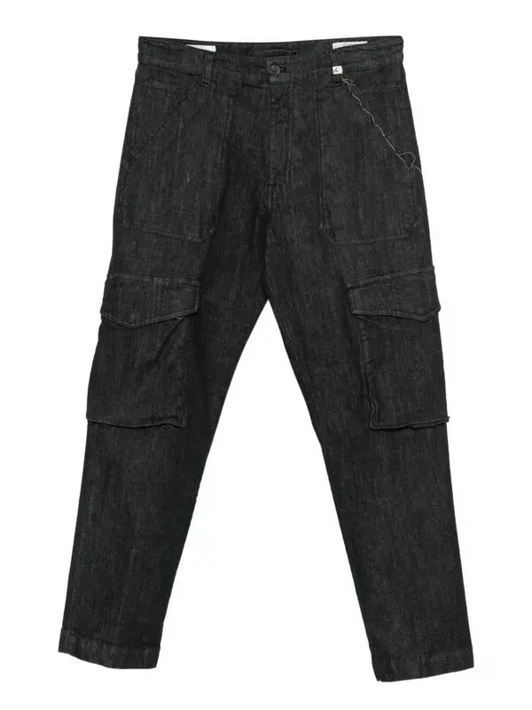 MYTHS Cargo Jeans With Belt Loops