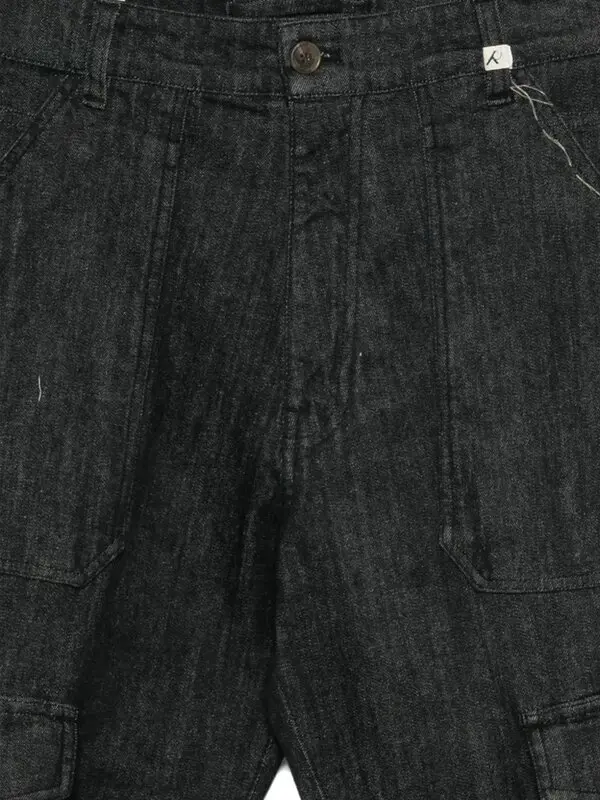 MYTHS Cargo Jeans With Belt Loops