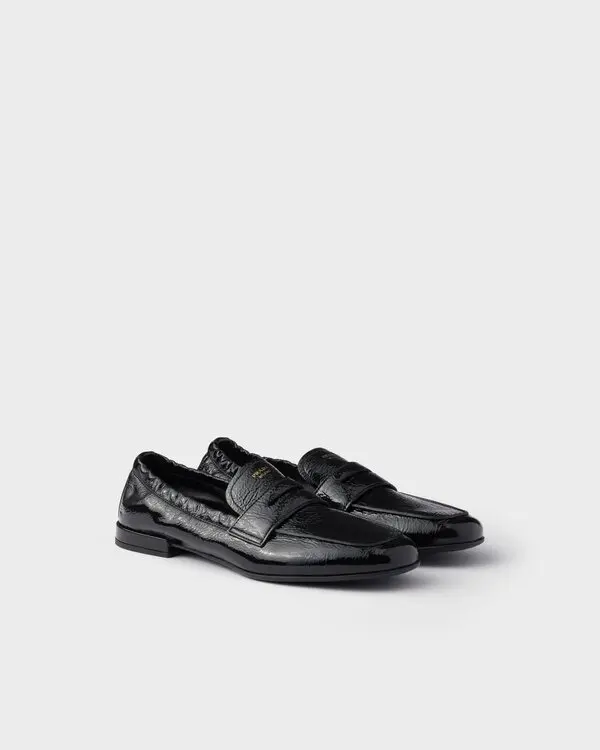 Prada Shuffle Patent Leather Loafers