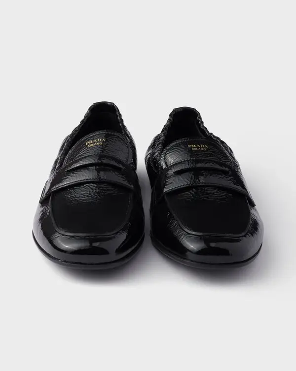 Prada Shuffle Patent Leather Loafers