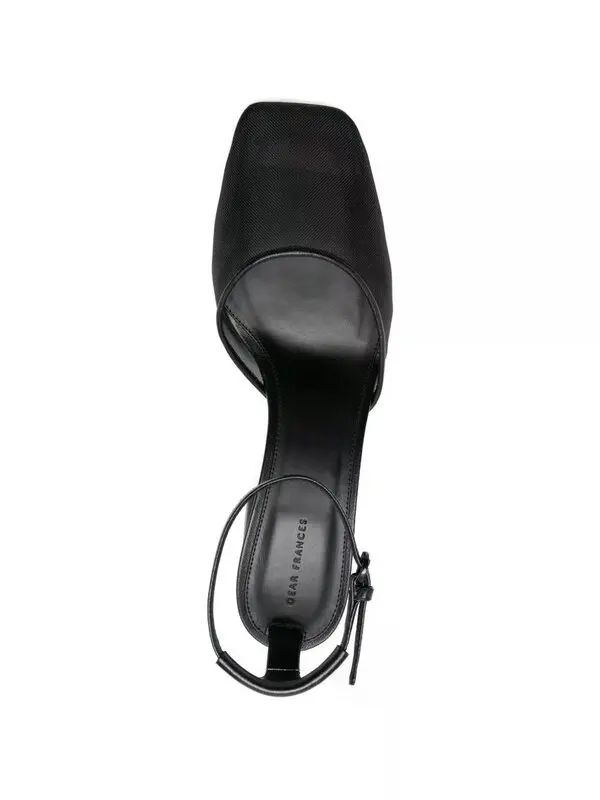Dear Frances Felice Pumps With Ankle Strap And Buckle Fastening
