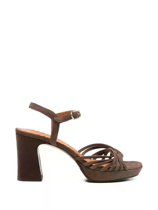 Chie Mihara Keske Platform Sandals - Brown