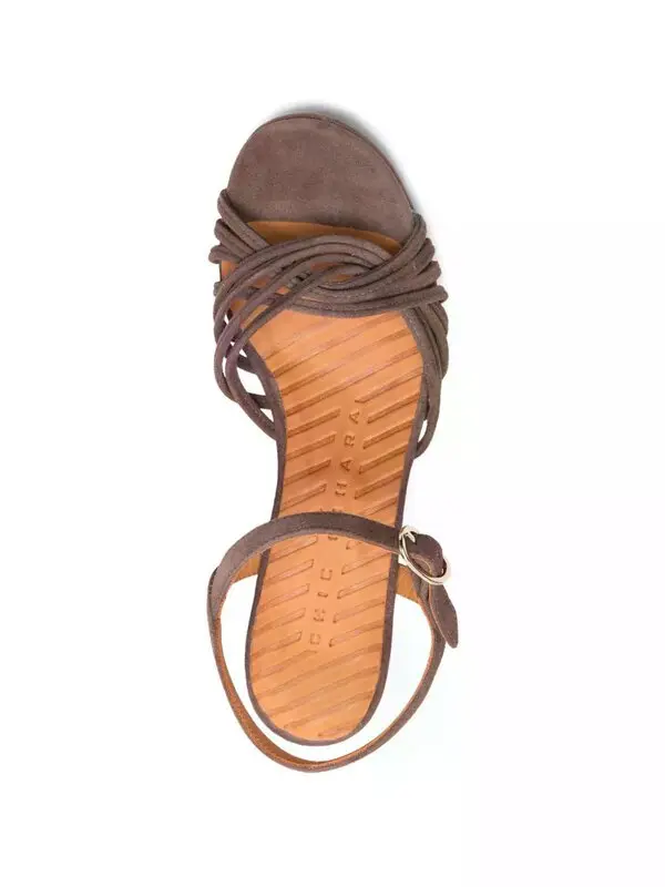 Chie Mihara Keske Platform Sandals - Brown