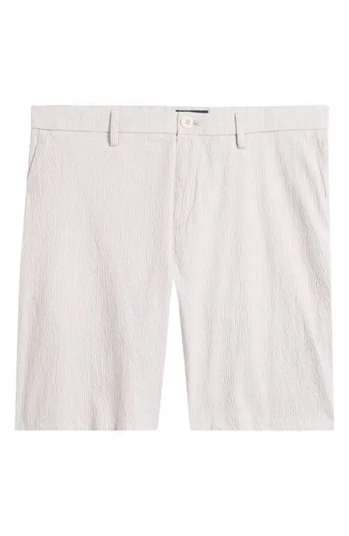 DEKE Galaxy Seersucker Bermuda Shorts - Sand