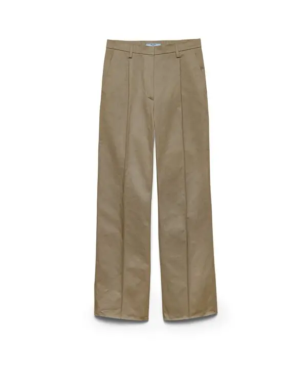 Prada Straight-fit Chino Pants - Grey