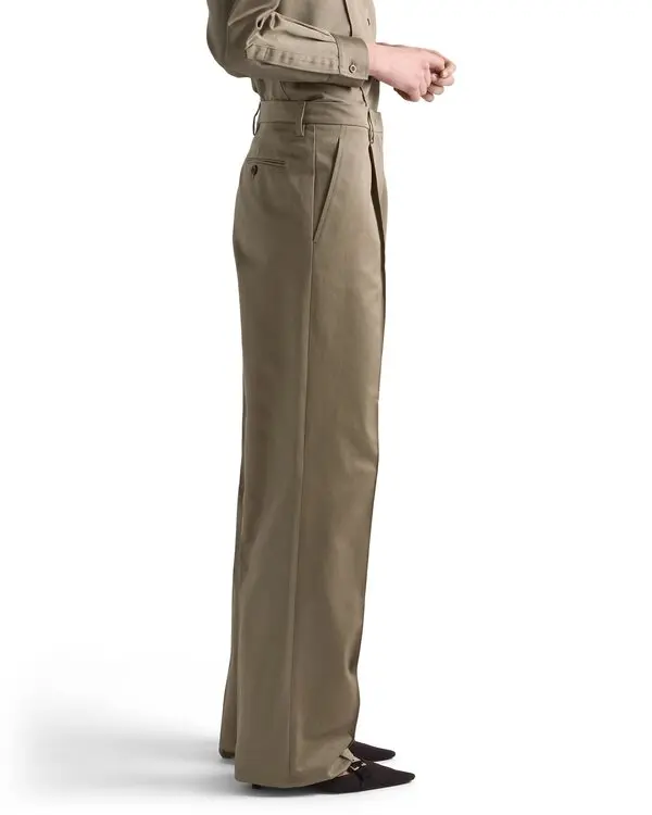 Prada Straight-fit Chino Pants - Grey