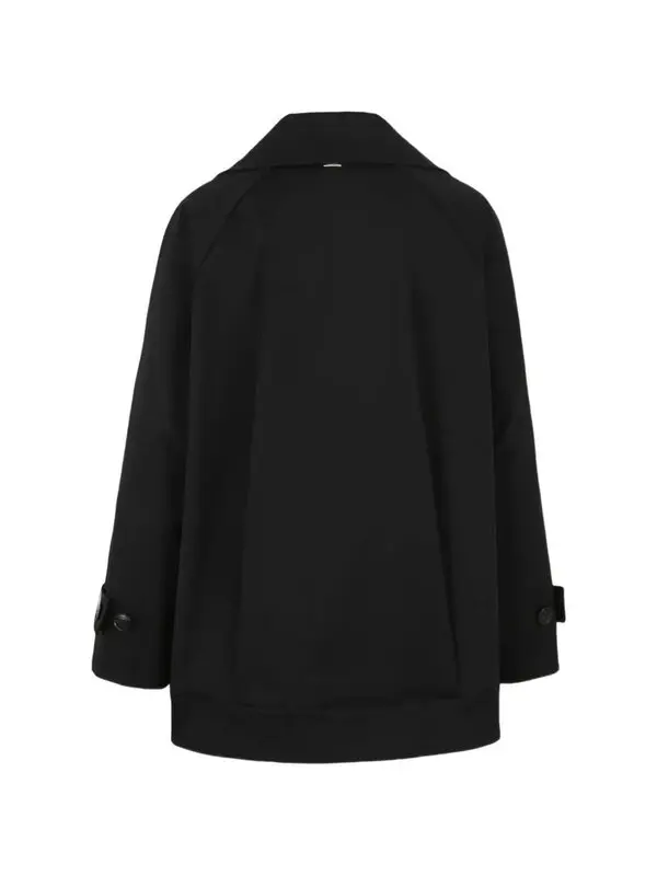 Herno Double-breasted Coat With Tab Detail