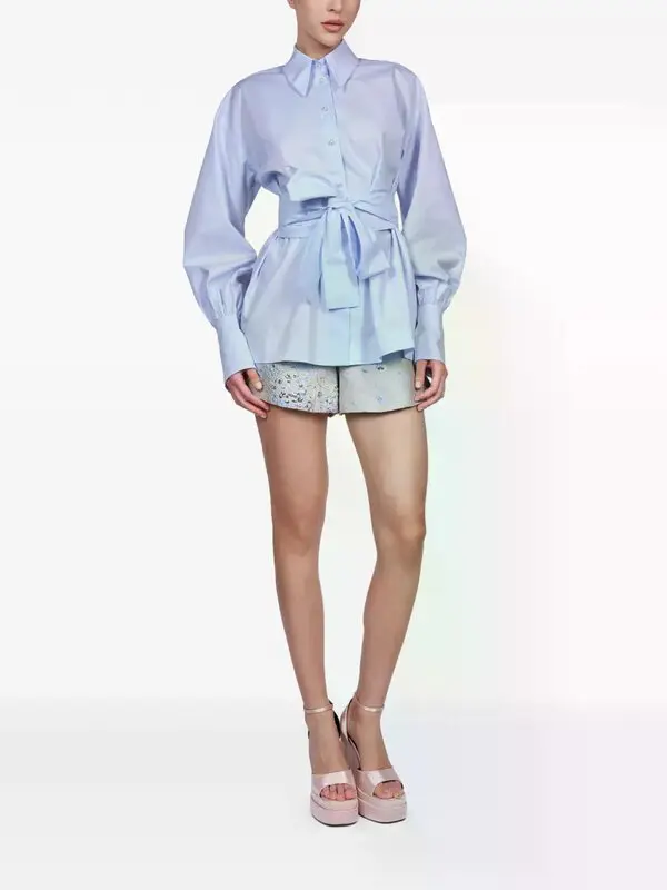 MIA PECULIAR Balloon Sleeve Shirt