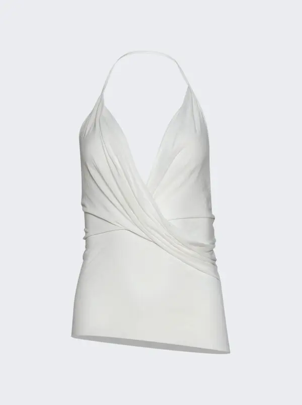 Rick Owens Draped Top Milk - White