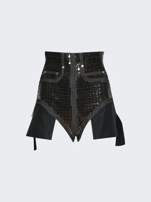 Rick Owens Dirt Cutoff Shorts