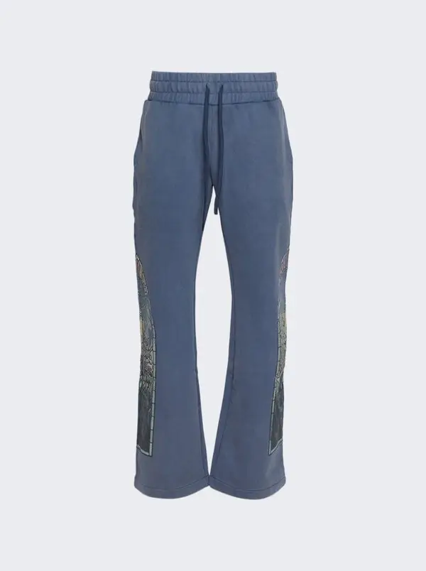 WHO DECIDES WAR BY EV BRAVADO Faded Sweatpant Sky - Blue