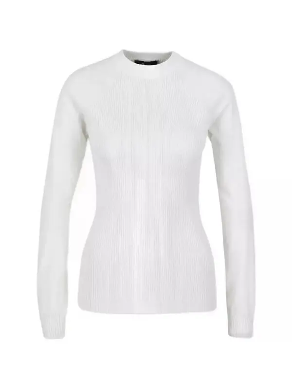 Moncler Long-sleeve Sweater - White