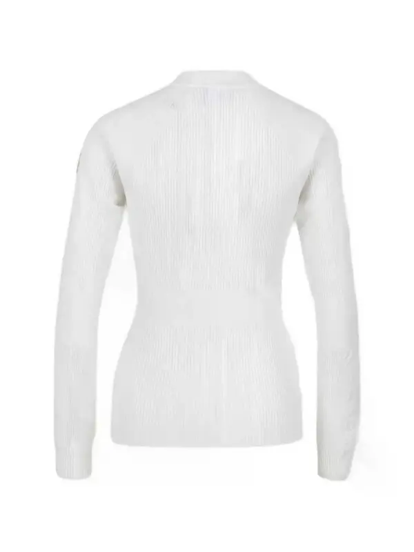 Moncler Long-sleeve Sweater - White