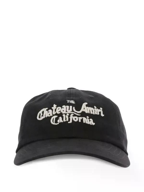 Amiri Embroidered Baseball Cap - Black