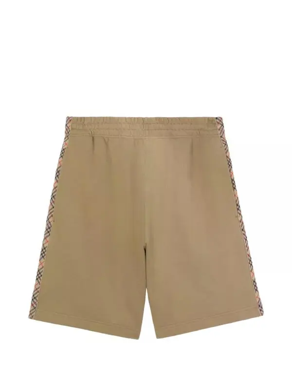 Burberry Check-trim Cotton Shorts
