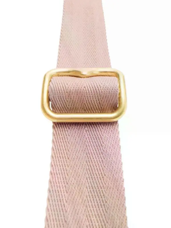 Burberry Quilted Horseshoe Crossbody Bag With Equestrian Knight Design - Pink