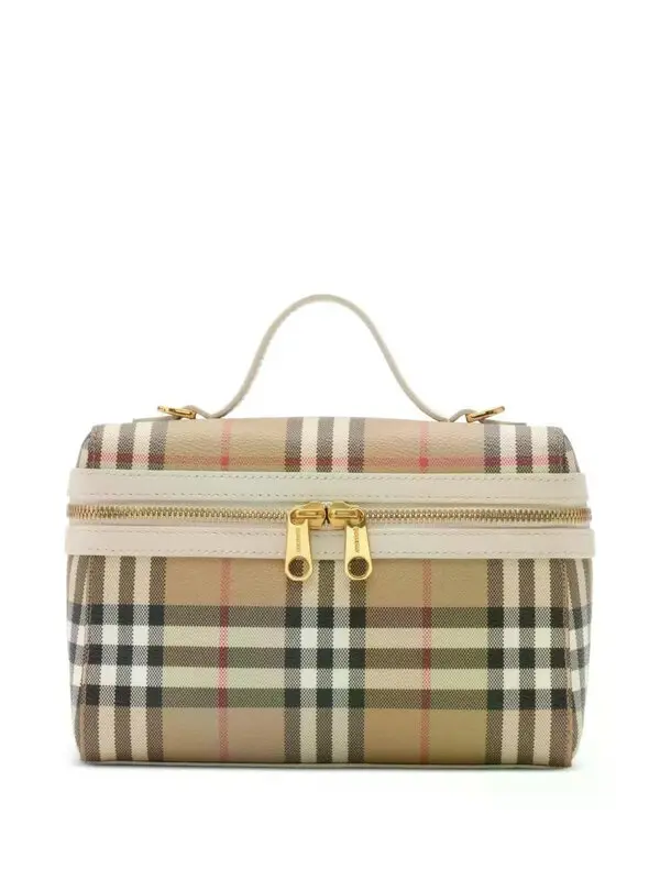 Burberry Check Vanity Bag
