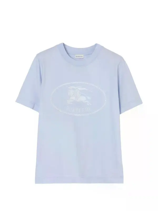 Burberry Knight Stamp Cotton T-shirt
