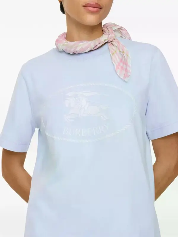 Burberry Knight Stamp Cotton T-shirt