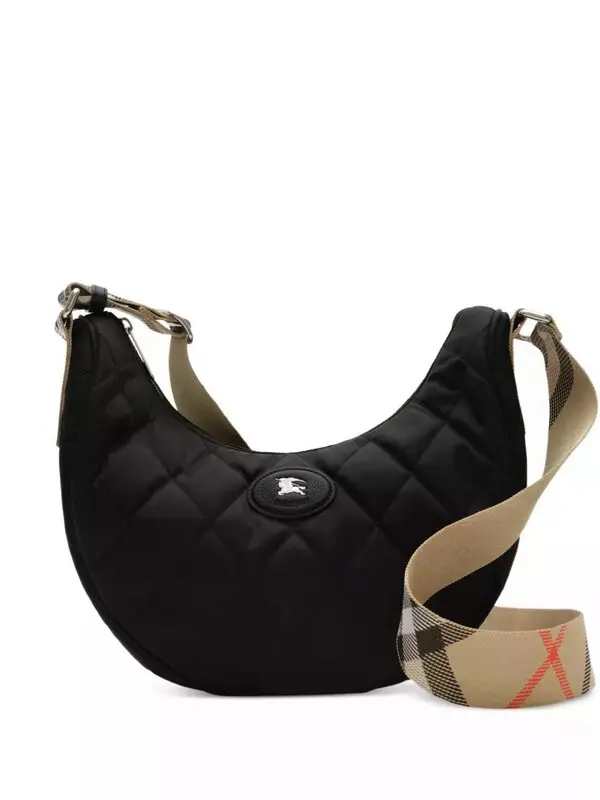 Burberry Horseshoe Crossbody Bag - Black