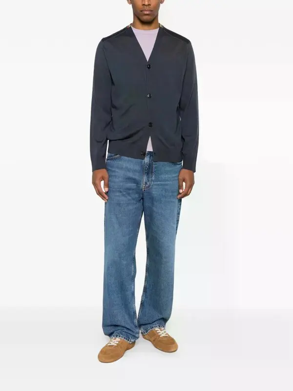 Paul Smith Signature Stripe V-neck Cardigan