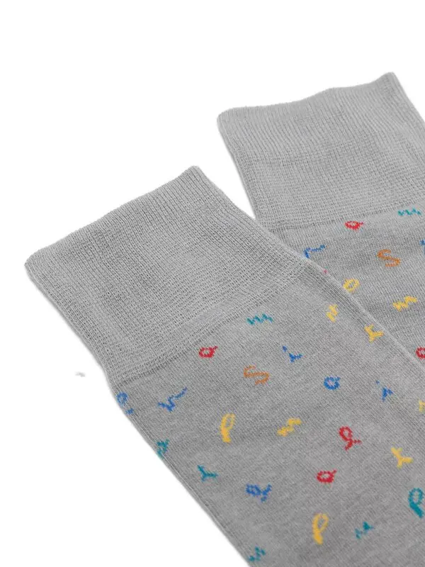Paul Smith Meribel Logo-detail Socks - Grey