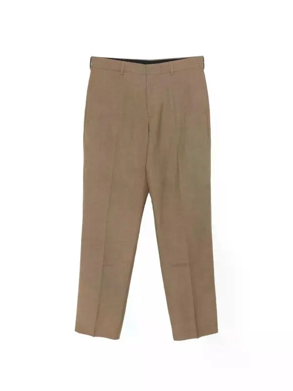 Paul Smith Zip-fly Fastening Tailored Trousers - Brown