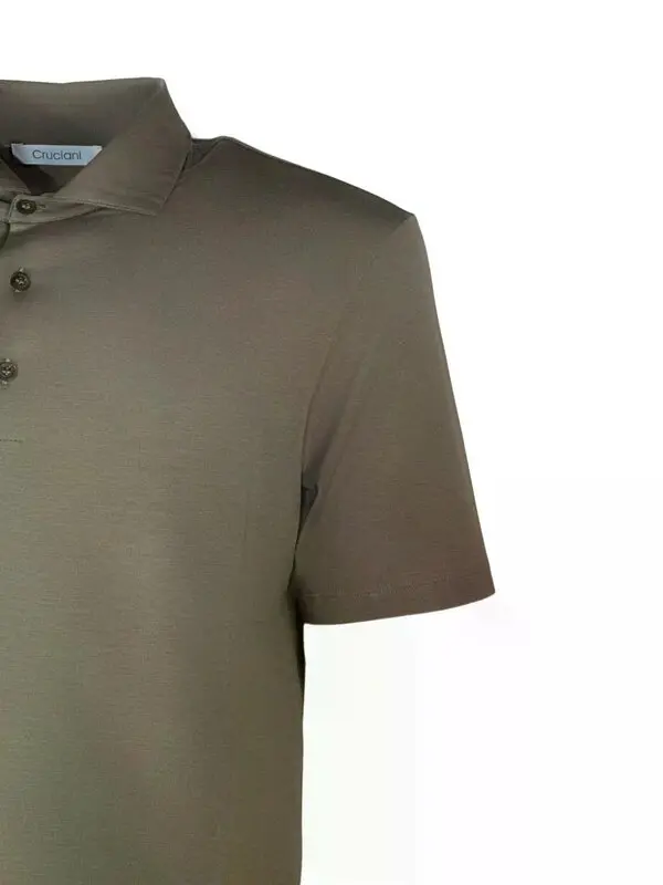 CRUCIANI Buttoned Polo Shirt