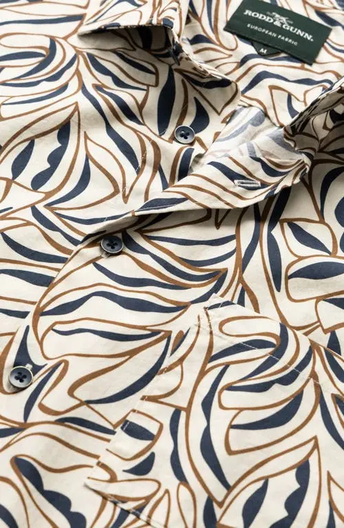 Rodd & Gunn Palmbrook Short Sleeve Button-up Shirt - Natural