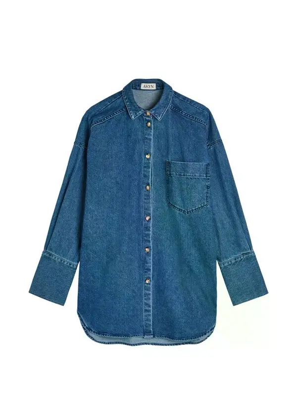 AKYN Fenella Long-sleeve Pocket Shirt