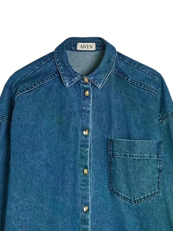 AKYN Fenella Long-sleeve Pocket Shirt