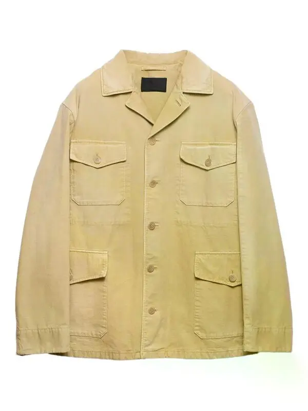 Prada Patch-pockets Button Jacket