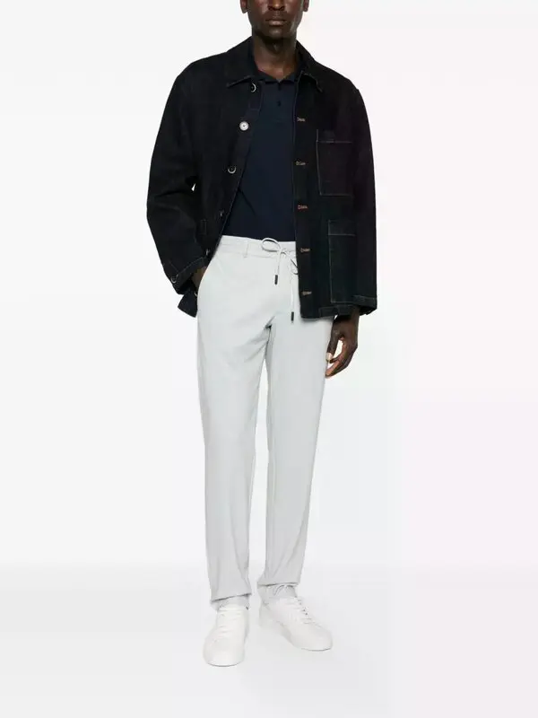 Karl Lagerfeld Drawstring Trousers - Grey
