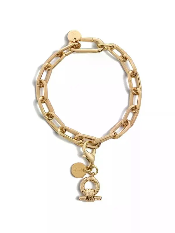 La DoubleJ Shen Loop Charm Bracelet - Gold