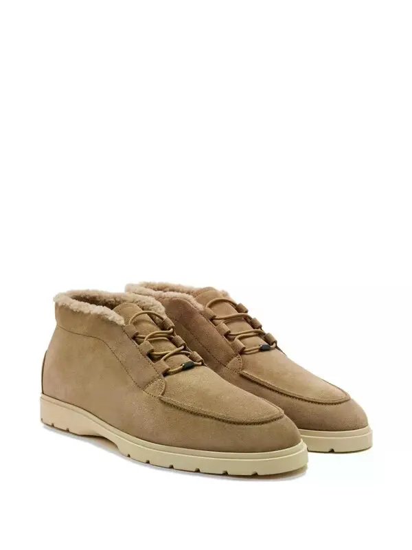 TOD'S Suede Boots - Neutrals