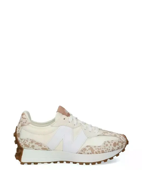 NEW BALANCE 327 Sneakers With Spot Print - Neutrals