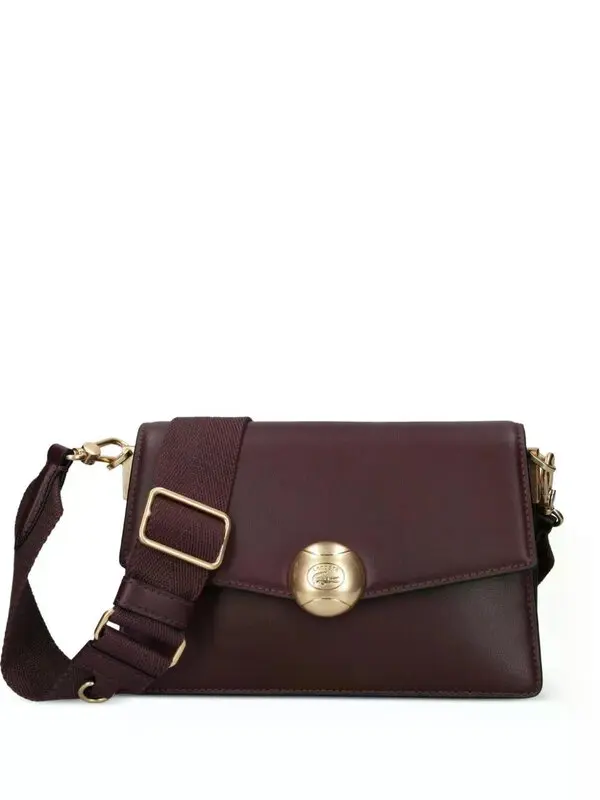 Lacoste Detachable Strap Leather Satchel