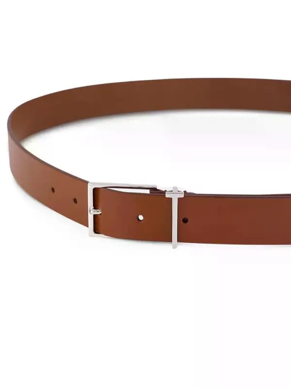 TOM FORD Calf Leather Belt - Brown