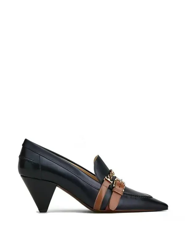 TOD'S Pointed Leather Pumps - Black