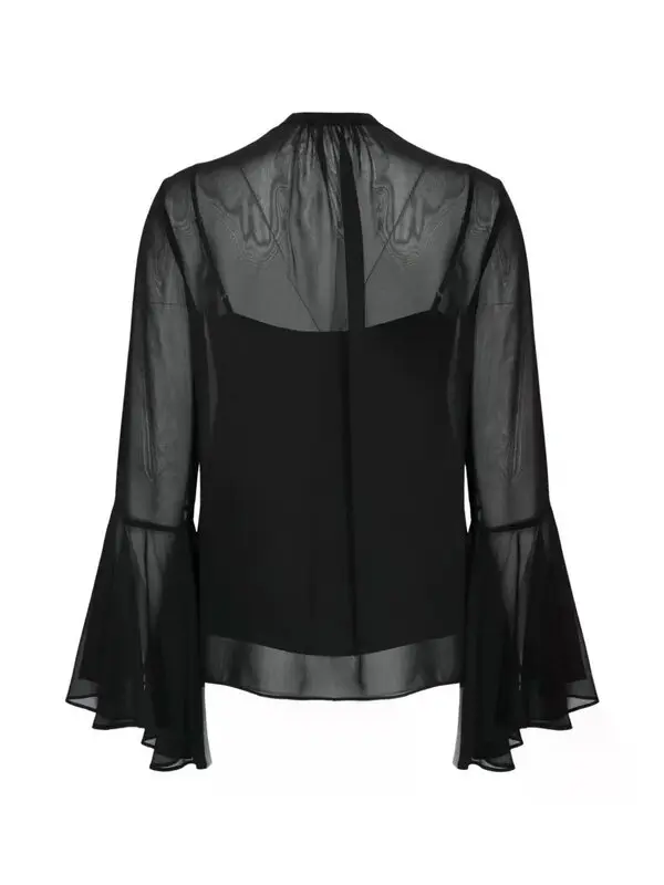 Max Mara Cuba Tie Blouse