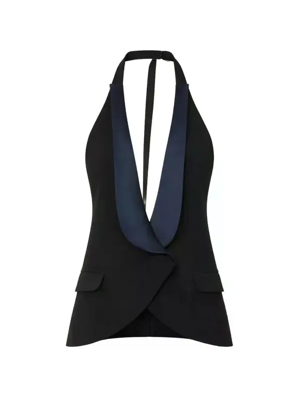 Christopher Esber Halterneck Pocket Vest