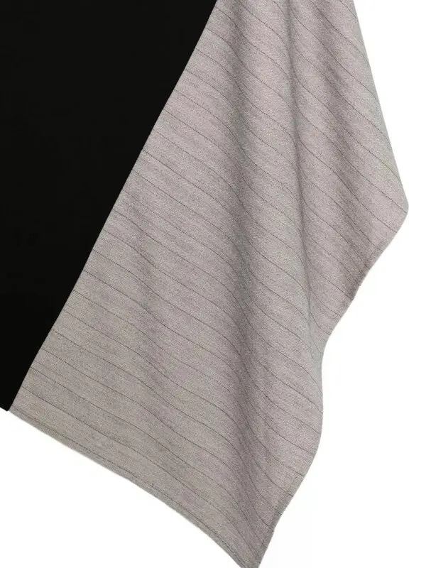 Patrizia Pepe Striped Panel A-line Skirt