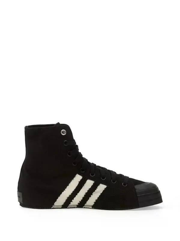 Y3 Nizza High Top Sneakers - Black