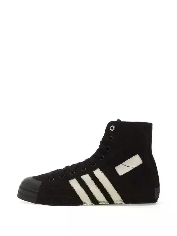 Y3 Nizza High Top Sneakers - Black