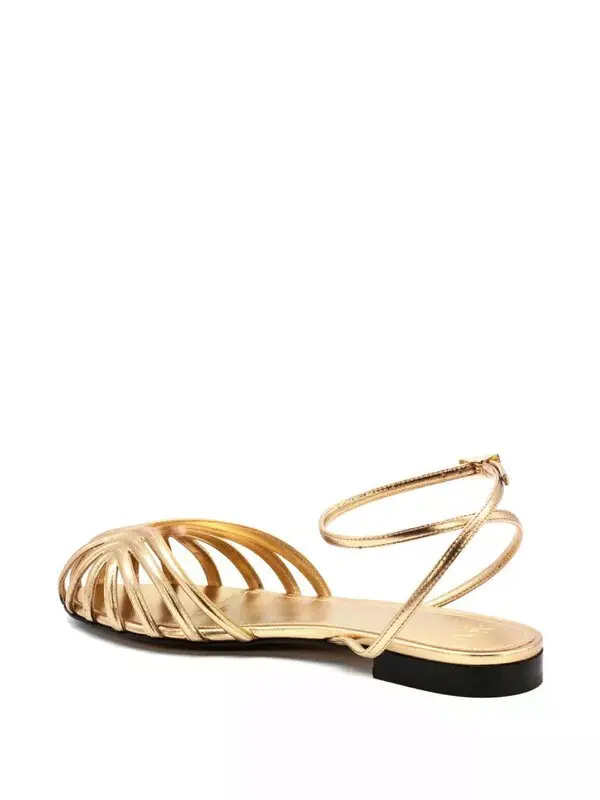 ALEVI MILANO Aura Strappy Flat Pumps